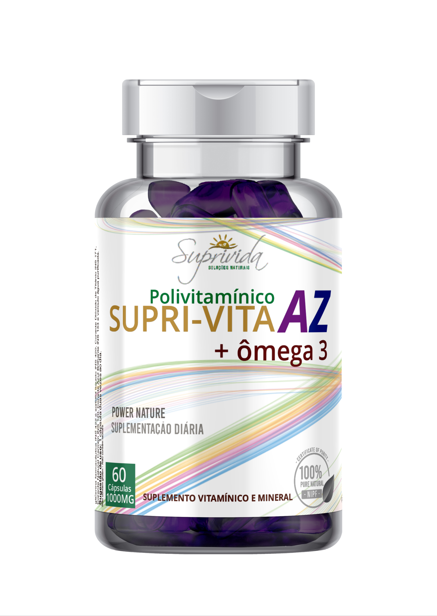 SUPRI-VITA AZ (Polivitamínico AZ + Ômega 3)